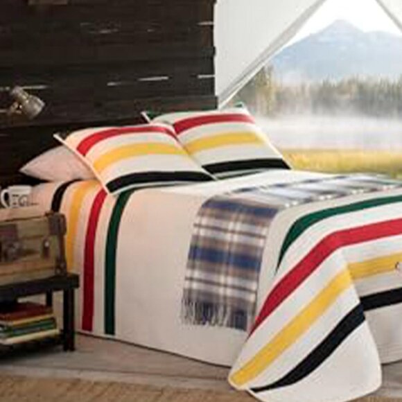 Pendleton | Bedding | Pendleton Glacier National Park Pieced Queen ...